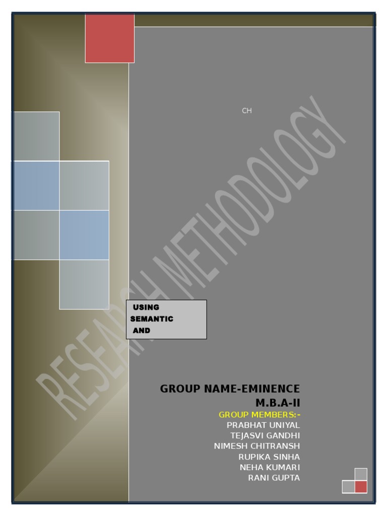 BRM Project | PDF | Consumer Behaviour | Behavior