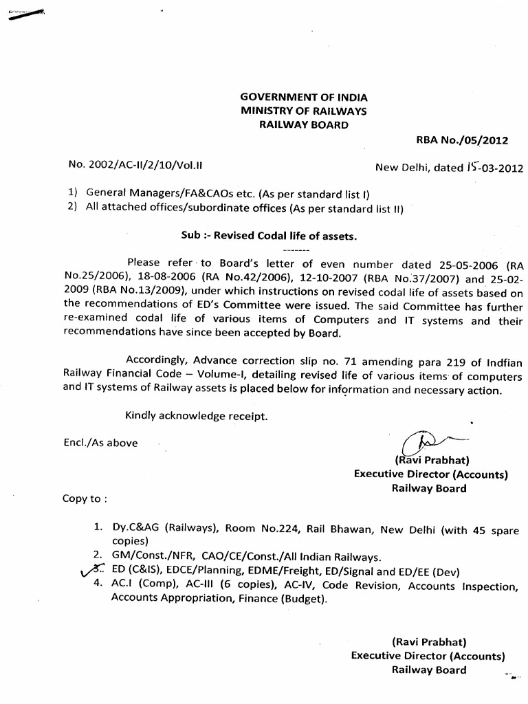 Revised Codal Life | PDF