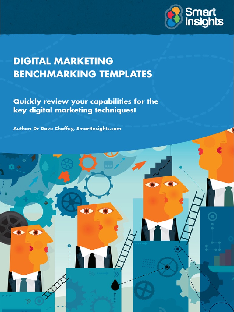 Benchmarking Templates For Digital Marketing Smart Insights | PDF