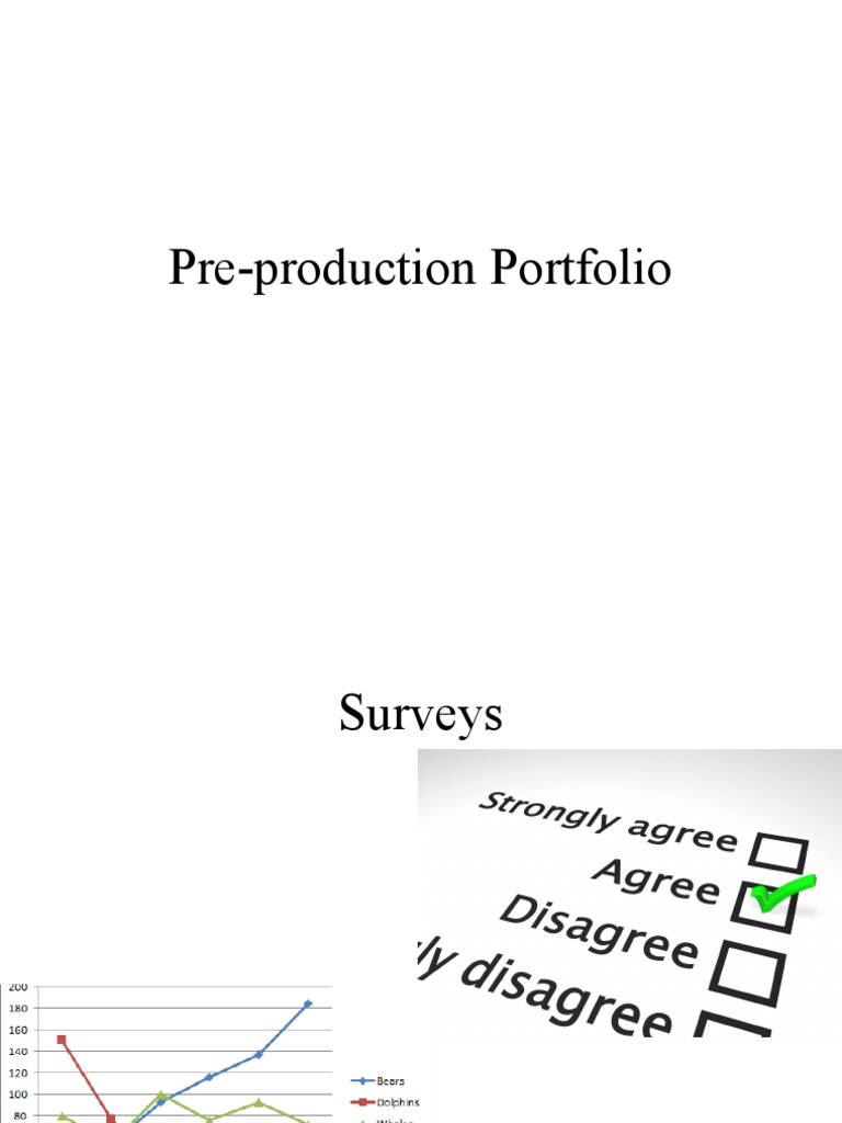 Pre-Production Portfolio | PDF
