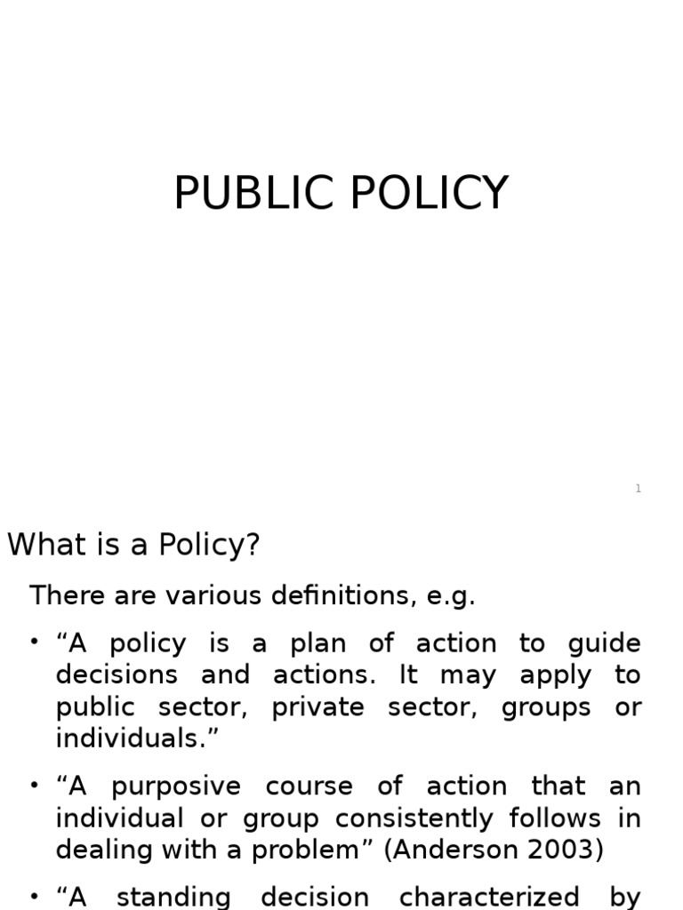 Public Policy Analysis | PDF | Policy Analysis | Policy