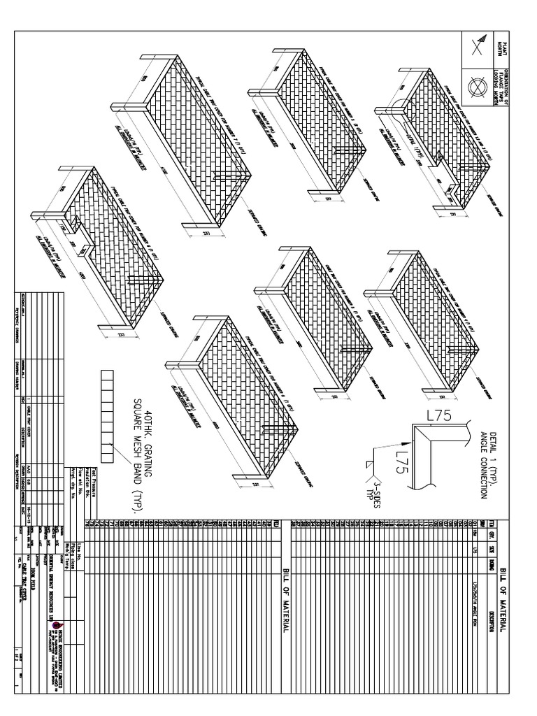 Cable Tray Protector DWG | PDF