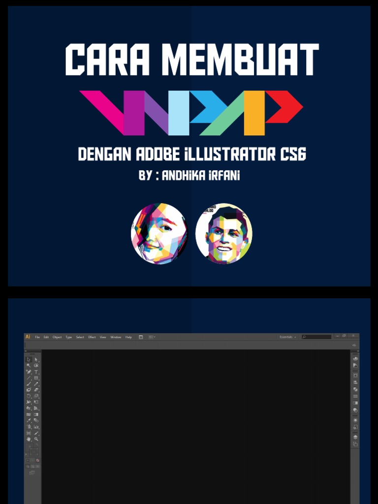 TUTORIAL WPAP Adobe Illustrator Cs6 Andhika Irfani | PDF