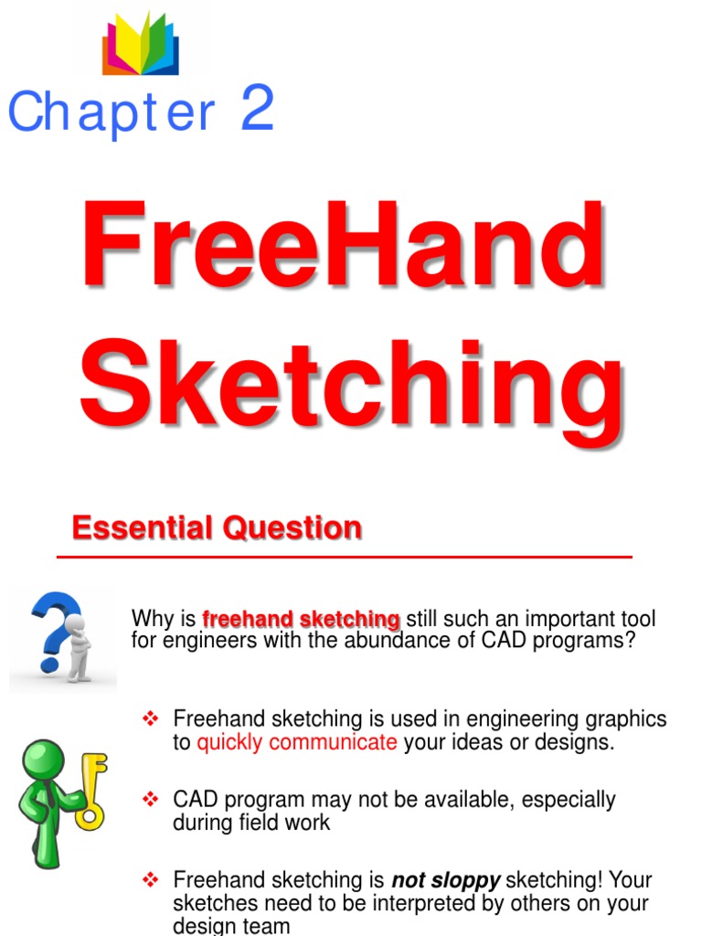 GENG 111 - Lecture 02 - FreeHand Sketching | PDF | Line (Geometry ...