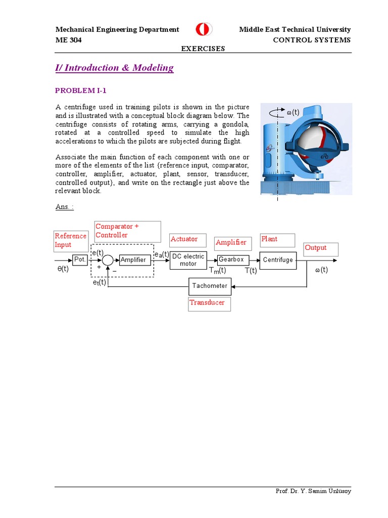 Modeling Dynamic Systems: Differential Equations of Motion for Mechanical, Fluid, and Thermal ...