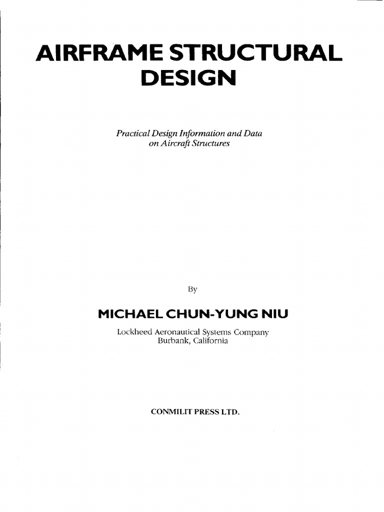 Airframe Structural Design PDF | PDF