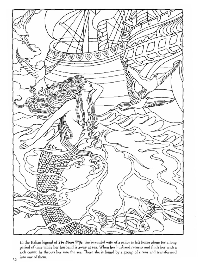 Fantasy Coloring Book PDF | PDF