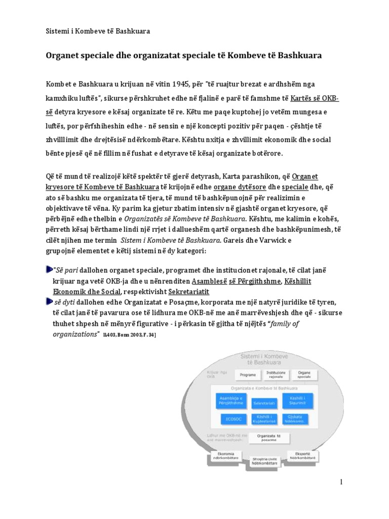 12 A Organet Dhe Organizatat Speciale Te OKB-se PDF | PDF
