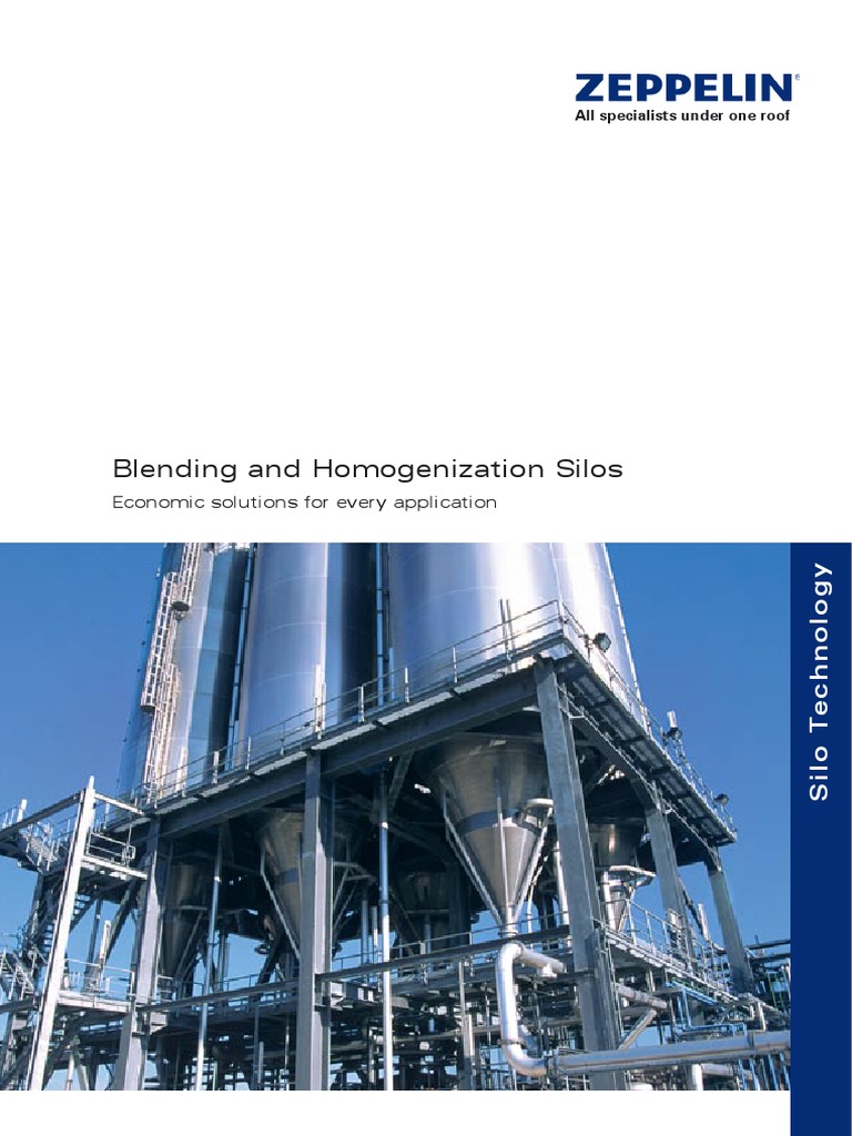 02-Zeppelin Blending and Homogenization Silos | PDF