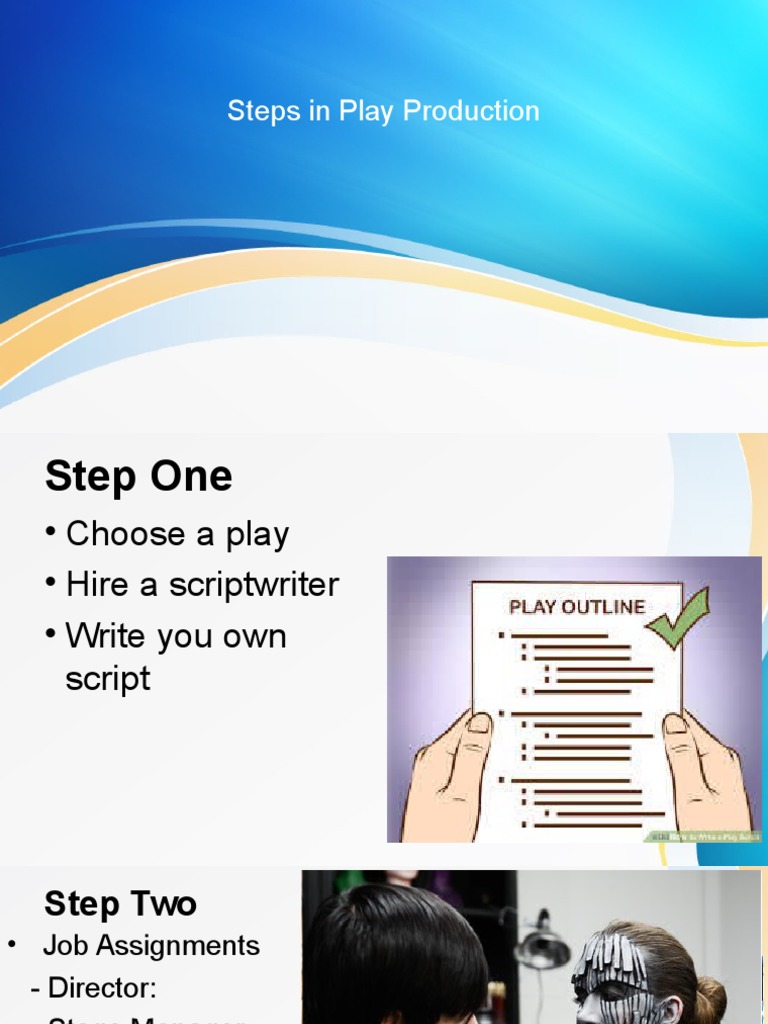Steps in Play Production | PDF | Career & Growth