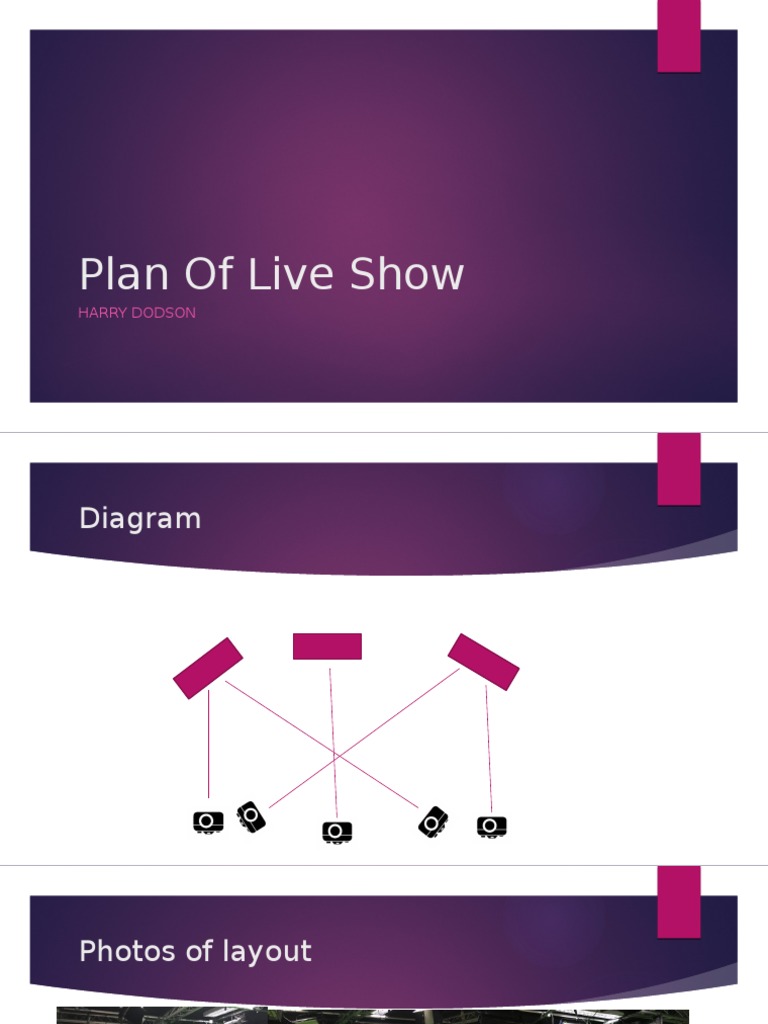 Plan of Live Show | PDF