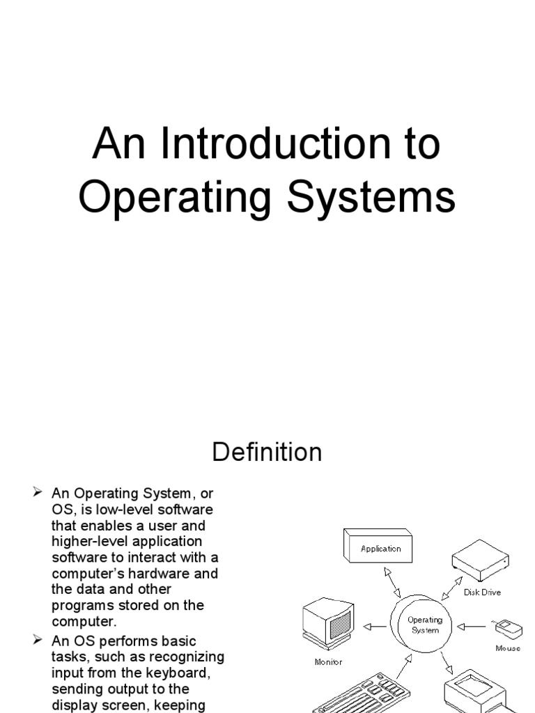 Introduction to Operating Systems | PDF | Computers