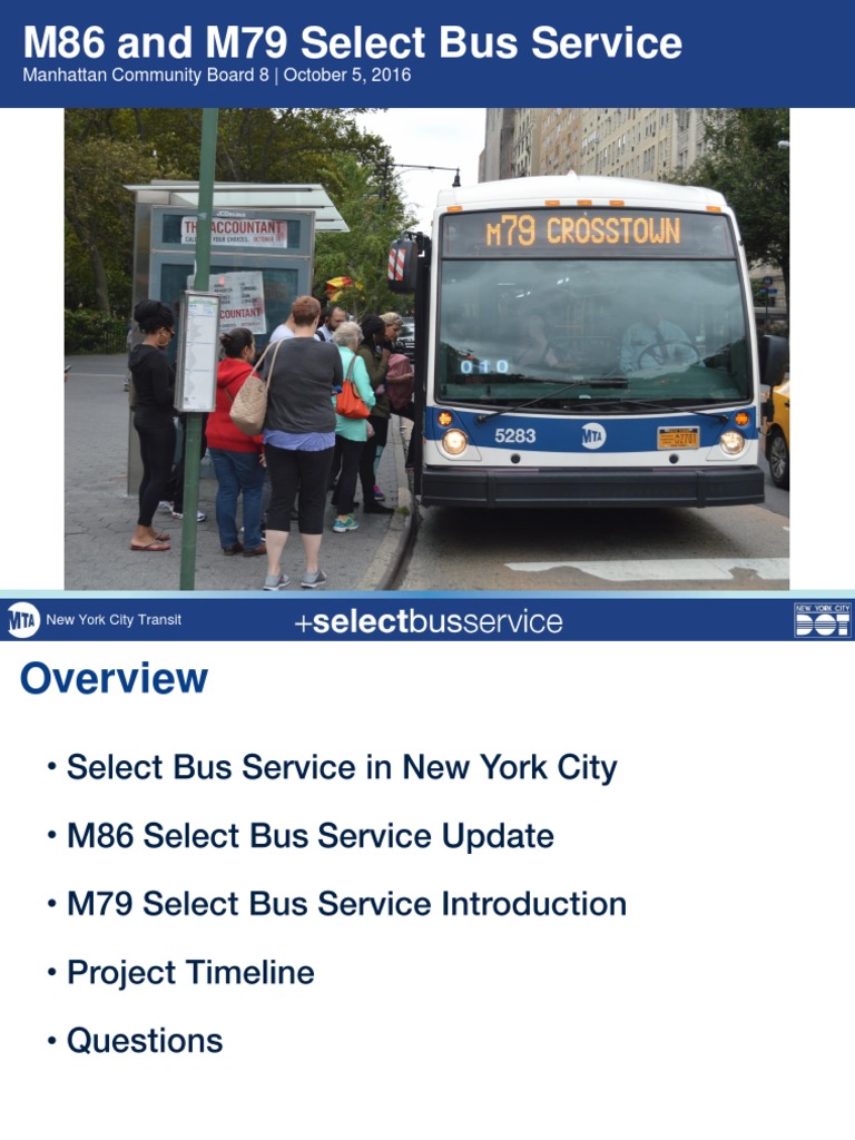 M79 DOT-MTA Presentation | PDF