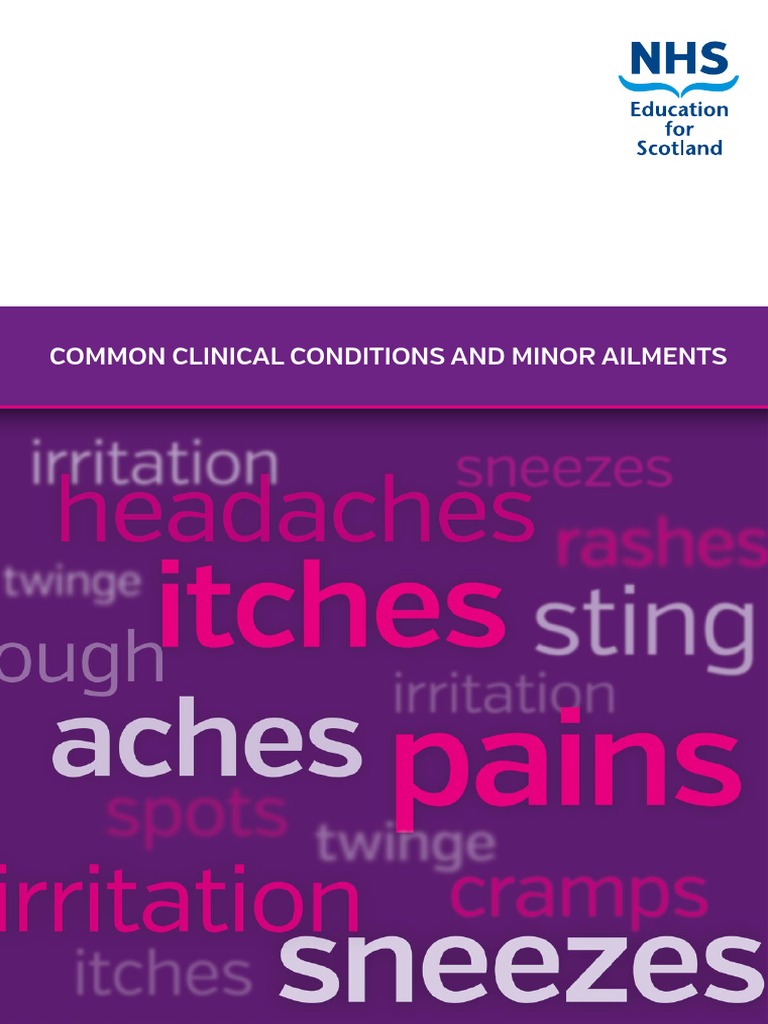 Common Clinical Conditions and Minor Ailments | PDF | Constipation | Hemorrhoid