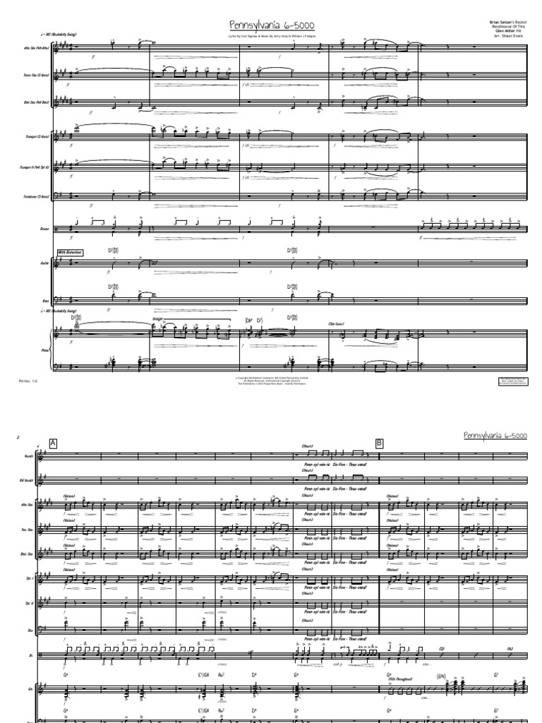 Pennsylvania 6 5000 | PDF | Music Technology | Woodwind Instruments