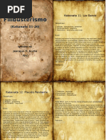 El Filibusterismo Juli Monologue Script PDF | PDF