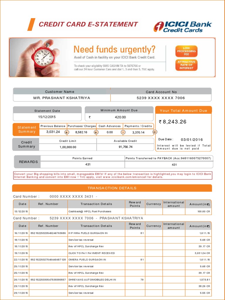 Credit Card | PDF | Debits And Credits | Payments