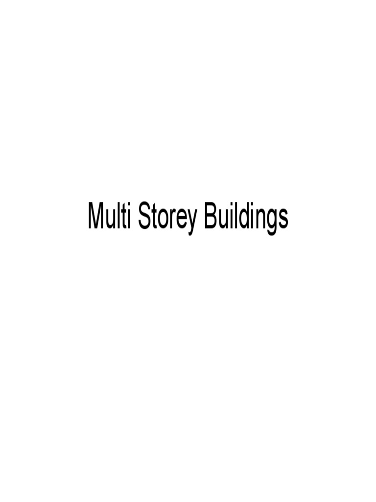 A Technical Guide to the Construction of Multi-Storey Buildings ...
