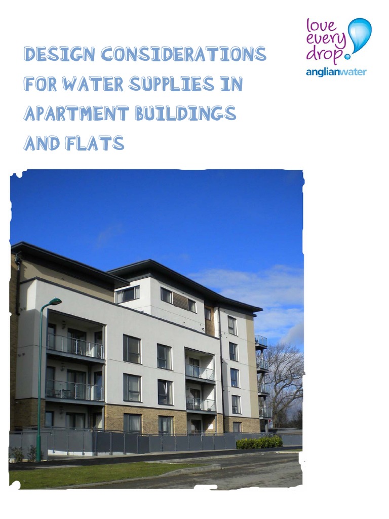 Water Supply Design for Apartments | PDF | Residential Buildings ...
