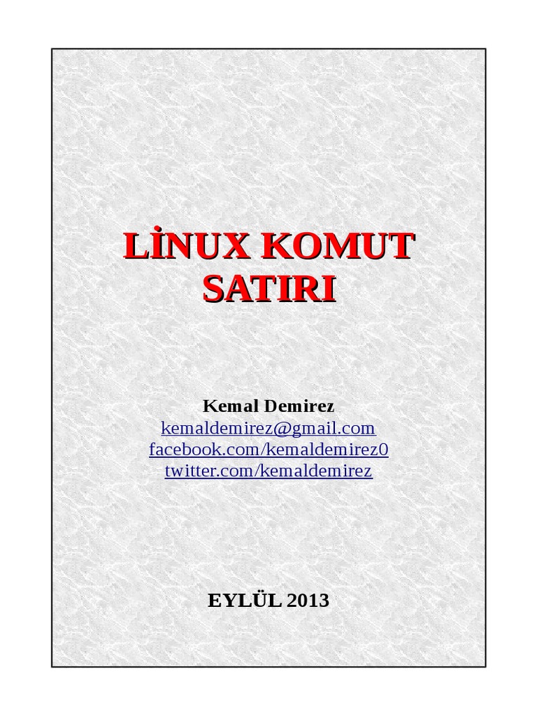 Linux Komut Satiri | PDF