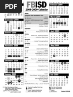 Advika 2025-2026 FBISD Calendar | PDF | Academic Term | Military Operations