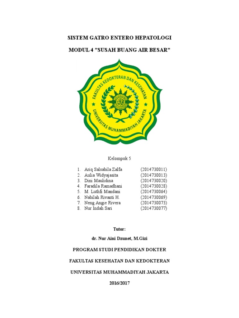 Laporan PBL Modul 4 | PDF