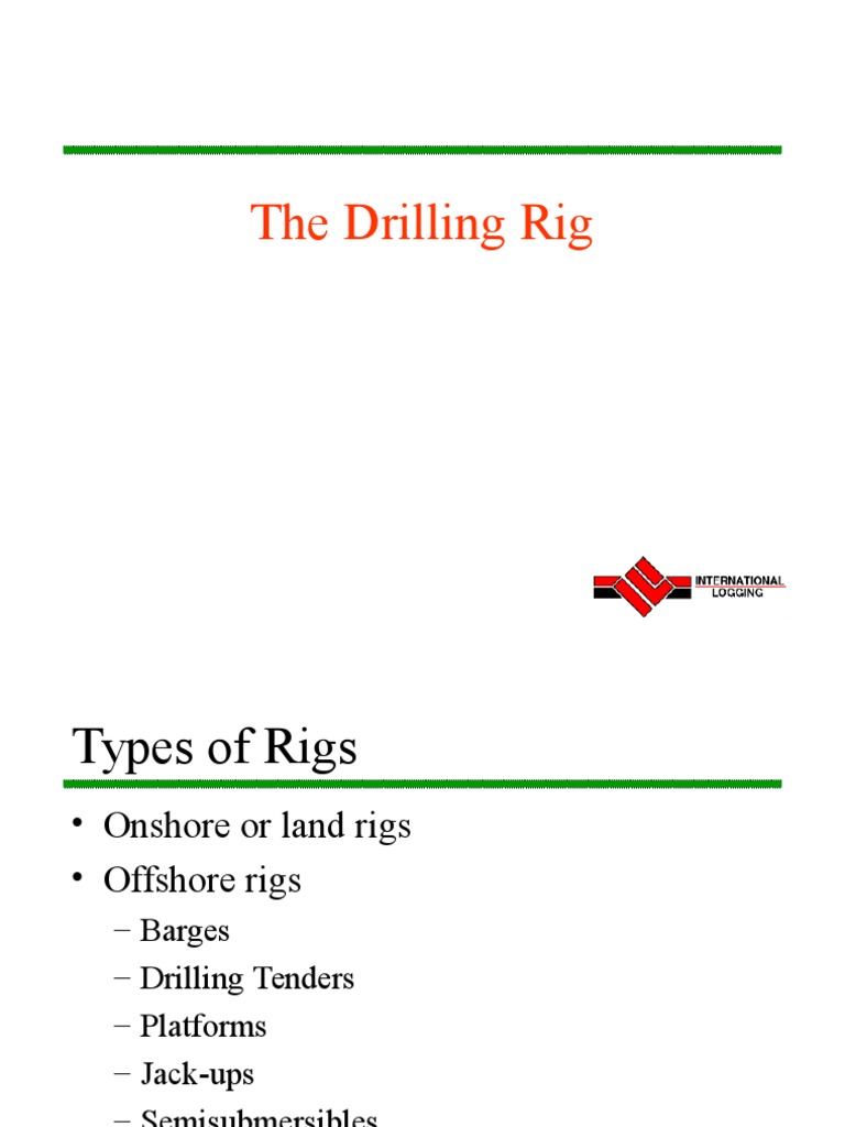 Rig Types Lesson 1 | PDF | Civil Engineering | Watercraft
