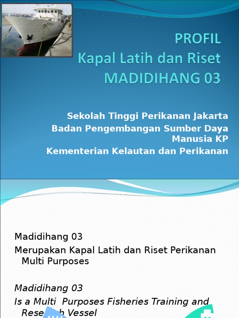 Profil MADIDIHANG 03 | PDF | Applied And Interdisciplinary Physics ...