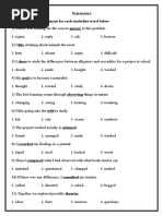 Phrase and Sentence Grade 2 Worksheet 2 | PDF