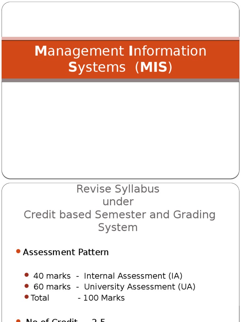 00 Management Information Systems (MIS) .1 | PDF | Value Chain ...