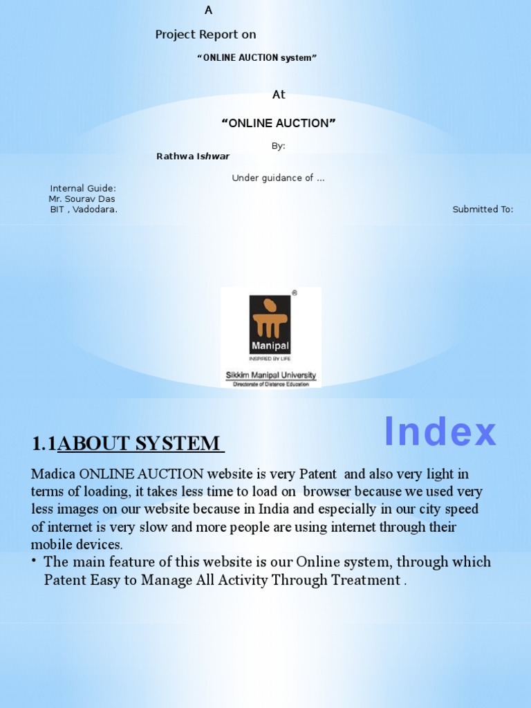 Online Aucrtion PPT (Autosaved) | PDF | Php | Microsoft Sql Server