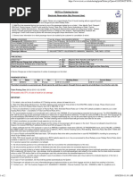 IRCTC Sample Ticket Format | PDF | Identity Document | Ticket (Admission)