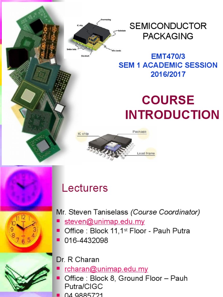 01 Introduction To Semiconductor Packaging | PDF | Science ...