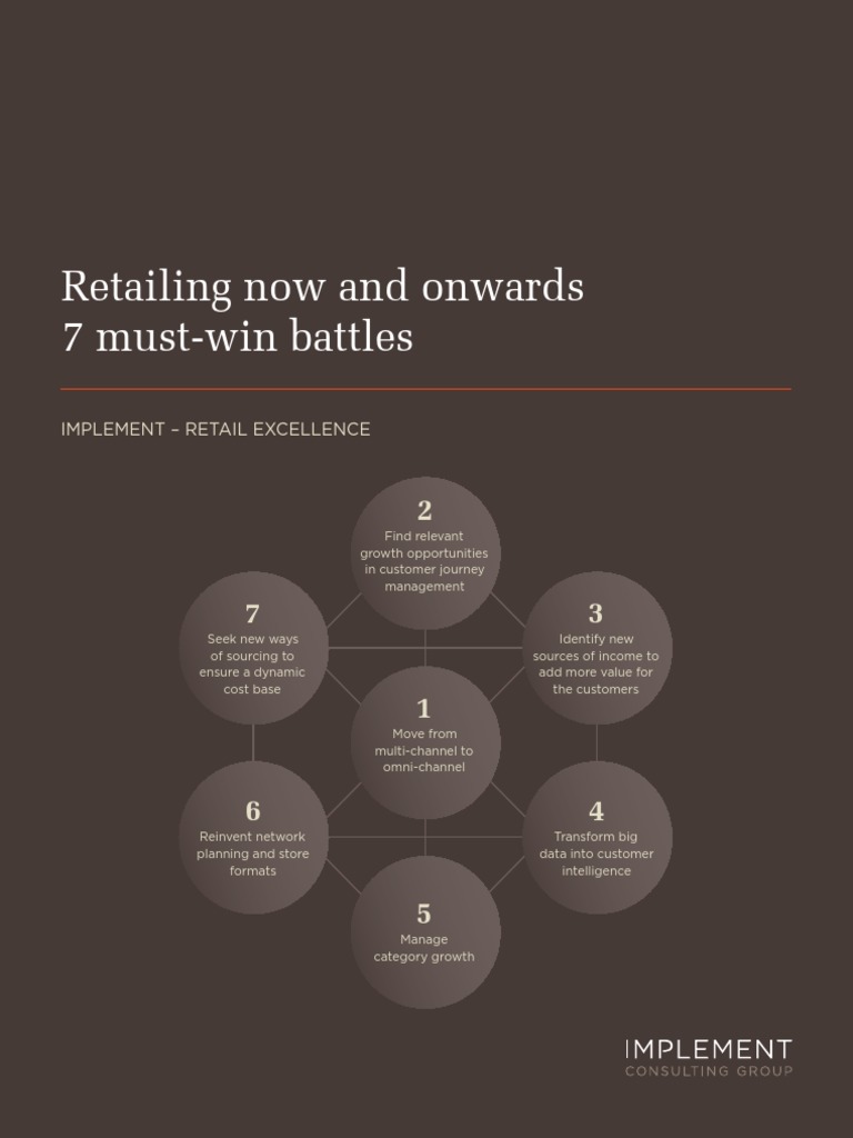 7 Must Win Battles in Retailing | PDF | Retail | Supply Chain
