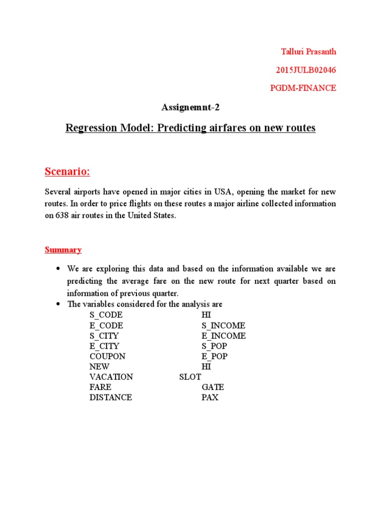 Assignment | PDF | Errors And Residuals | Statistical Theory
