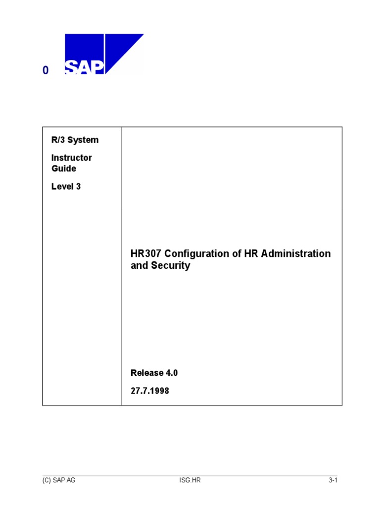 HR Administration Configuration Guide | PDF | Menu (Computing) | Databases