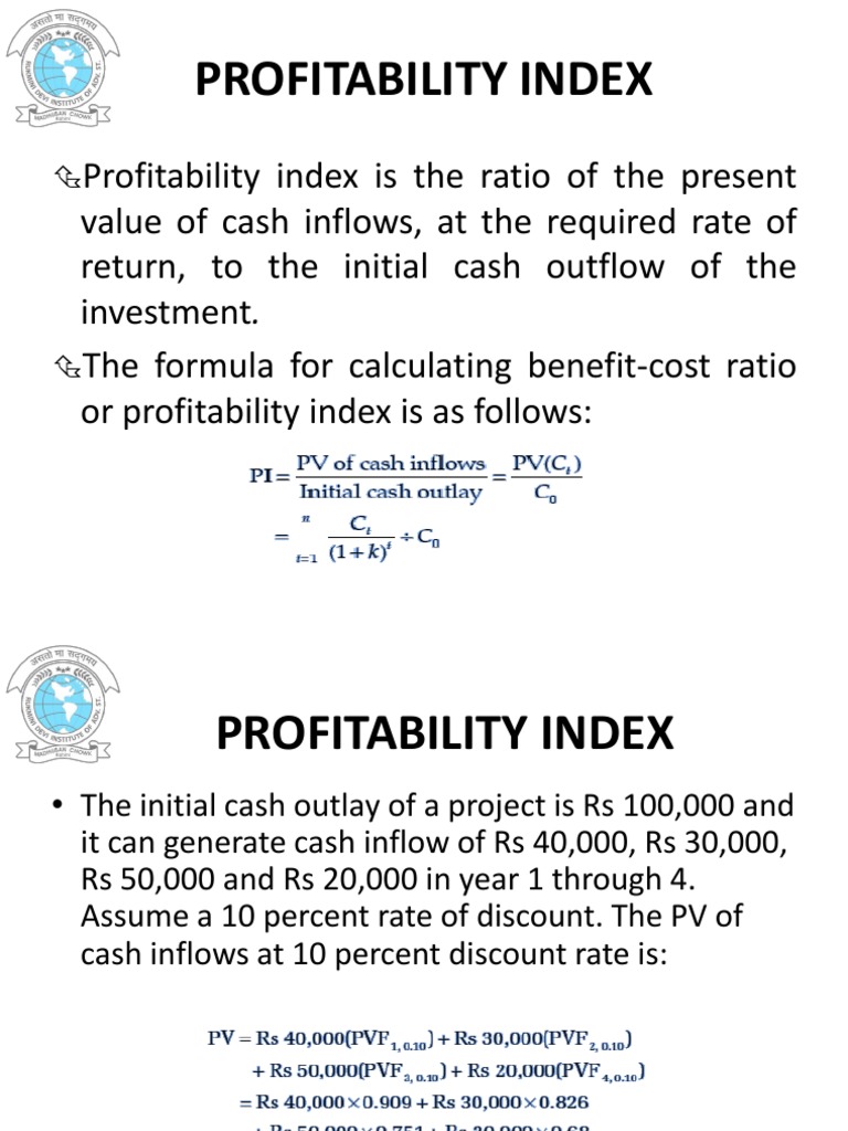 Profitability Index