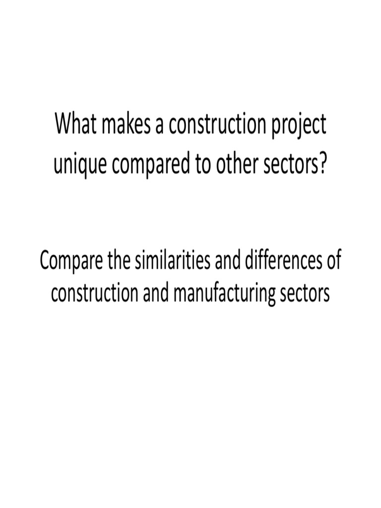 2 Construction Industry | PDF