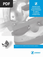 Nexgen Lps Flex Fixed Bearing Knee Surgical Technique | PDF | Knee ...