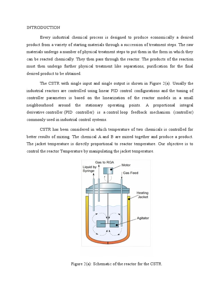 Lab Report Cstr-Intro Appa Proce | PDF | Sodium Hydroxide | Chemical ...