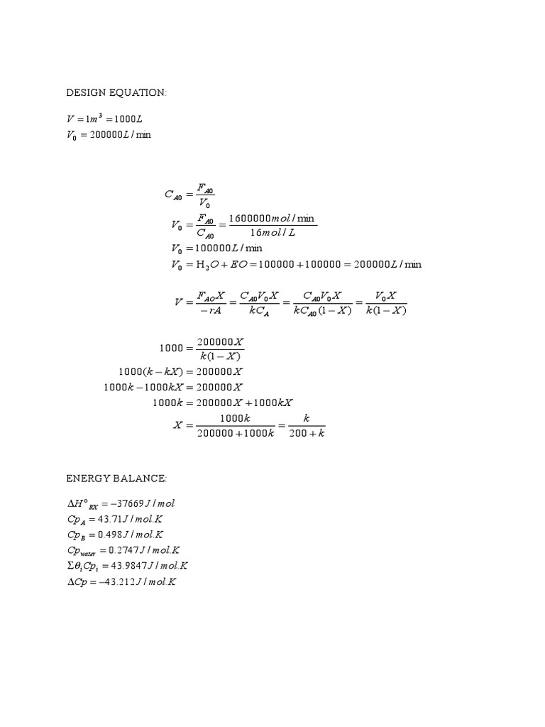 L V L M V: Design Equation: 1000 1 | PDF