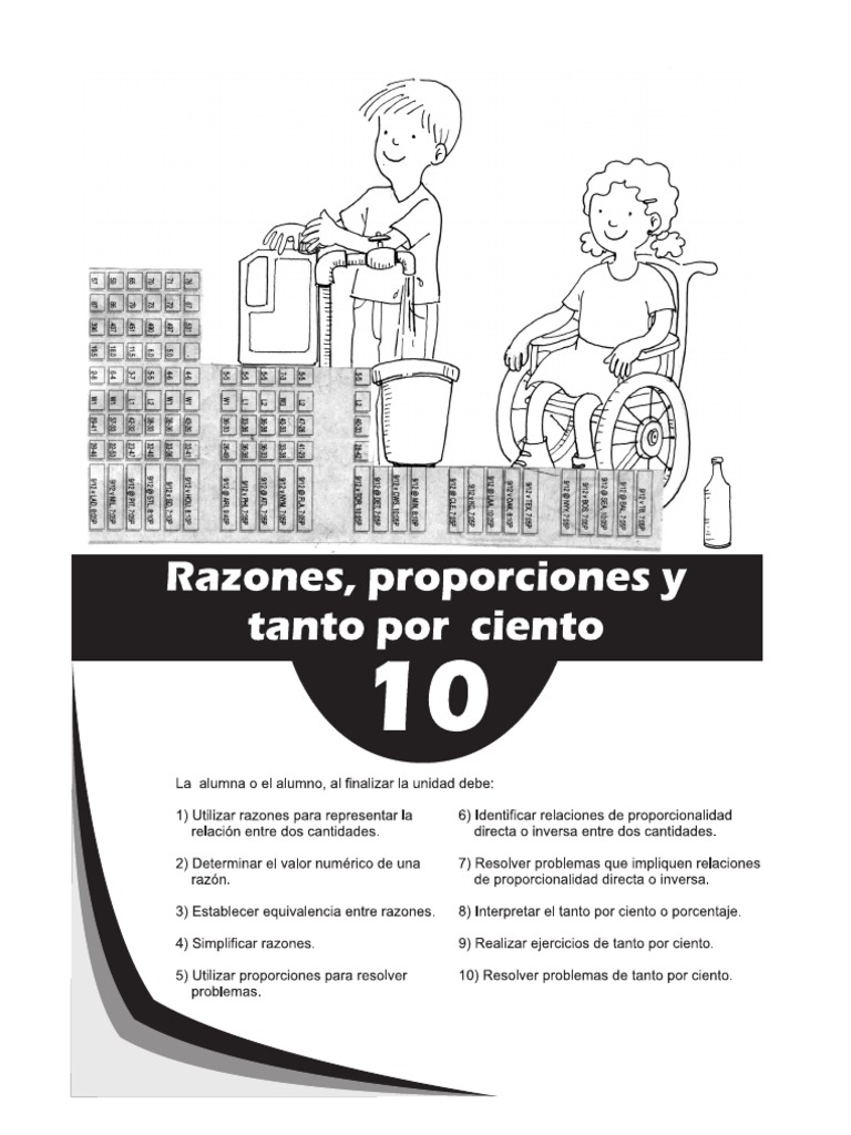 Matematica 6to - Unidad 10 - Razones, Proporciones y Tanto Por Ciento ...