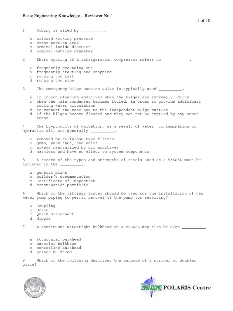 Basic Engineering Knowledge 1 of 4 | PDF | Pump | Humidity