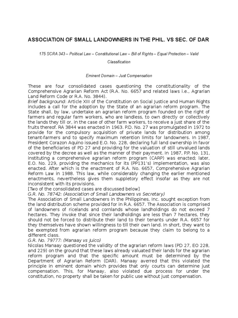 Case No. 4 | PDF | Eminent Domain | Government