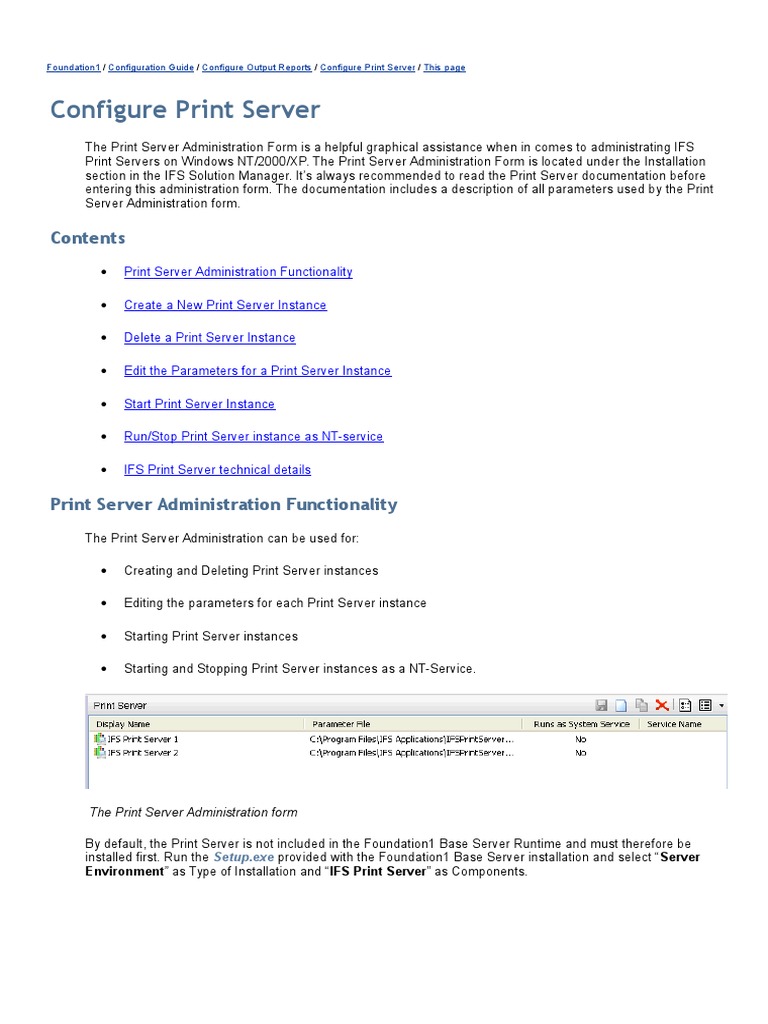 Print Server Setup Guide | PDF | Computer File | Microsoft Windows