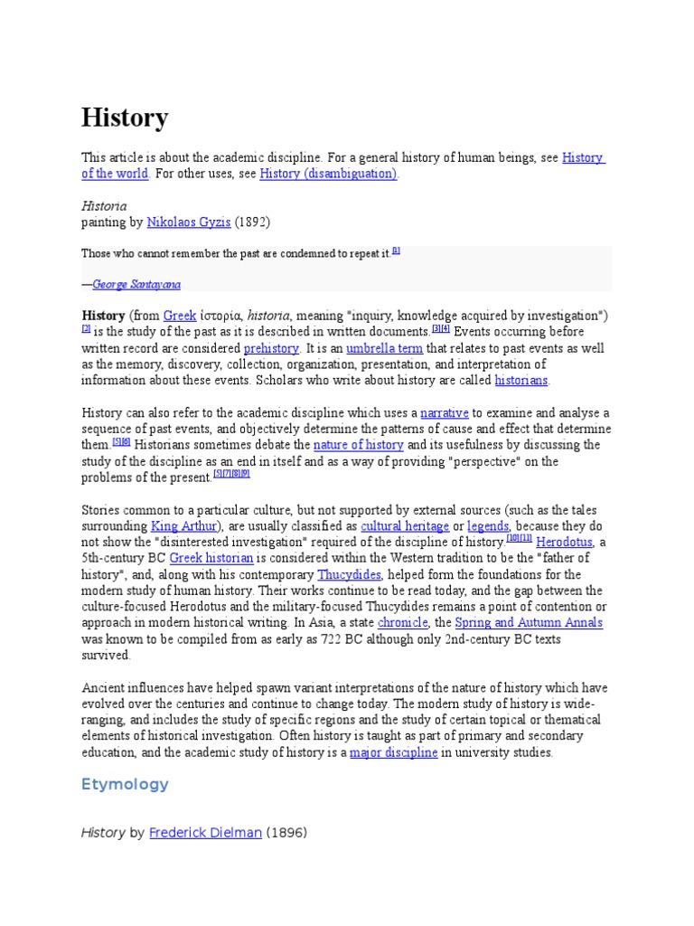 History 101 | PDF | Linguistics | Languages