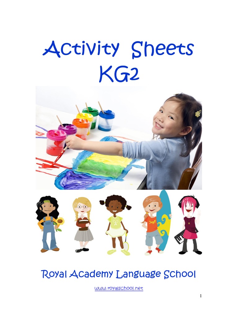 Activity Sheets KG2 | PDF