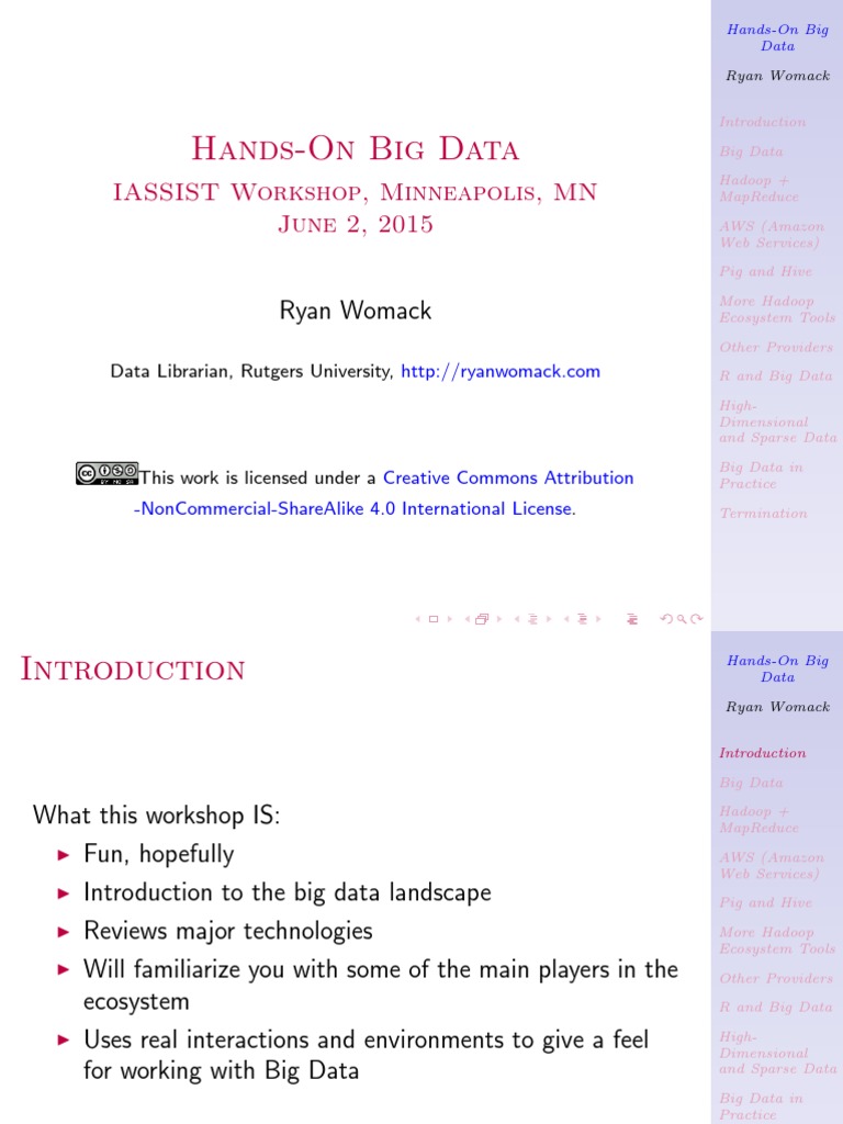 Hands On Big Data | PDF | Apache Hadoop | Apache Spark