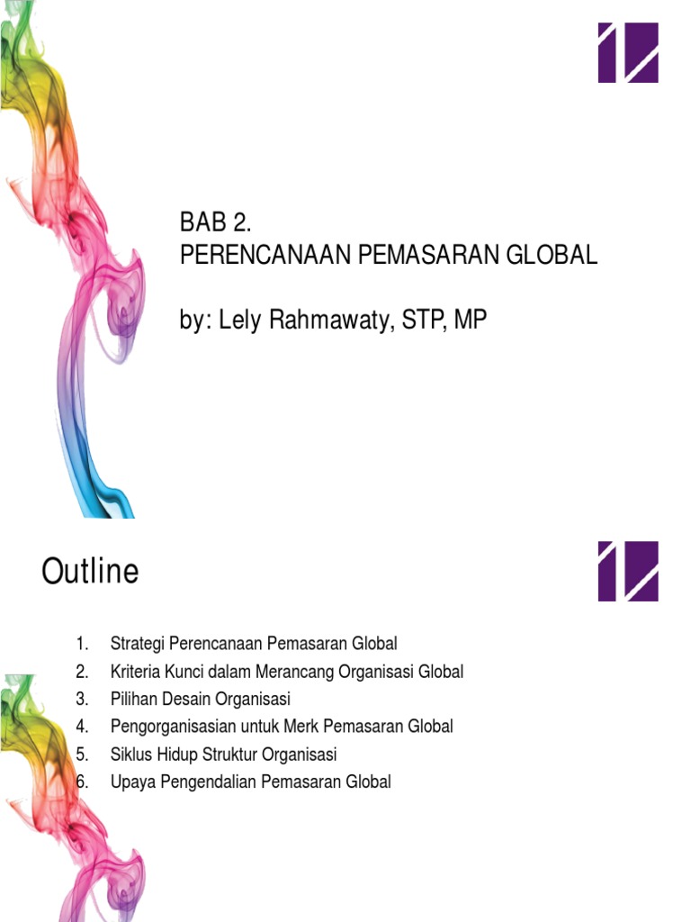 Perencanaan Pemasaran Global | PDF