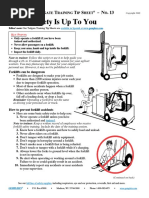 Forklift - Basic Module | PDF | Forklift | Elevator